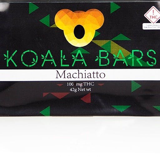 Koala Edibles: Macchiato Koala Bar 100mg | Leafly