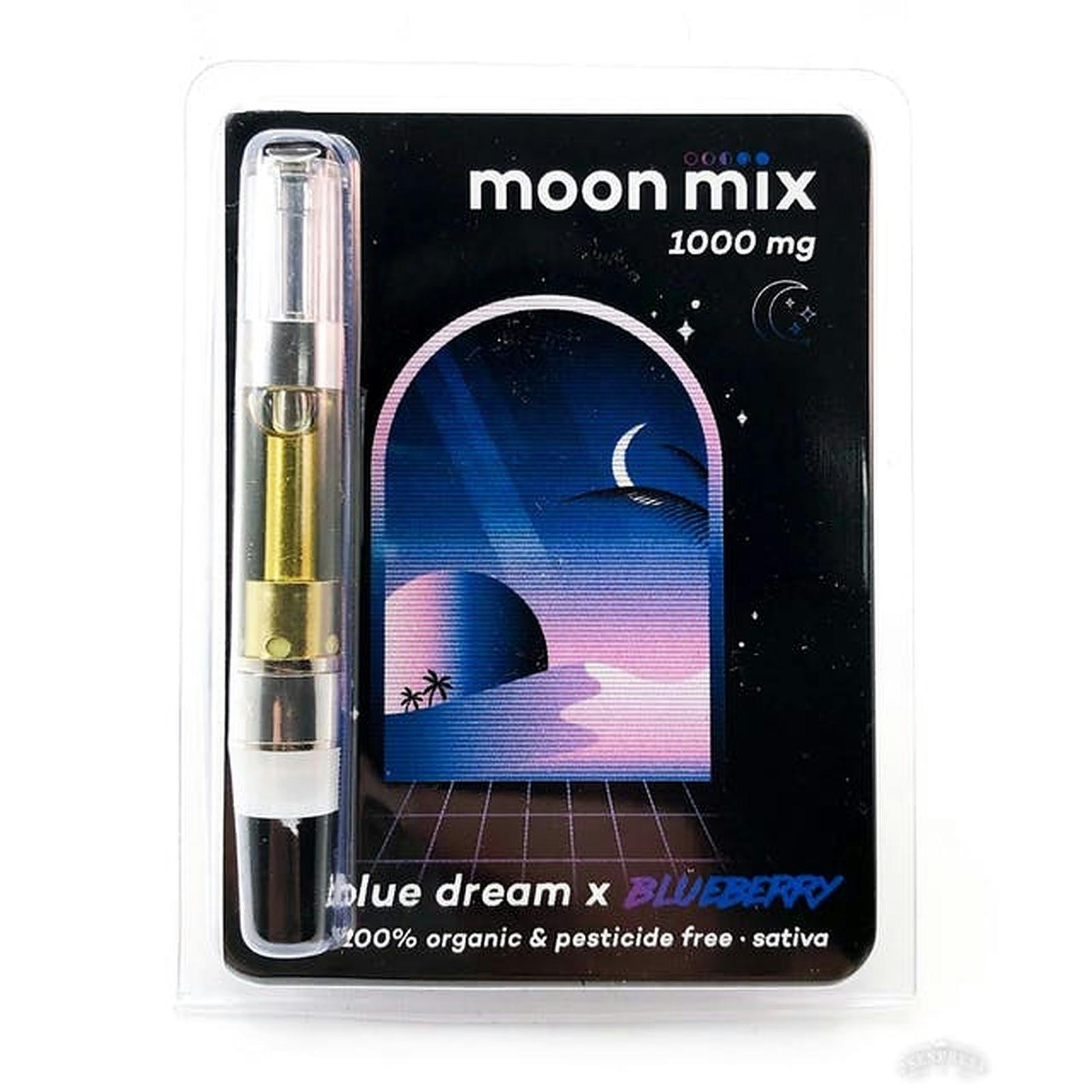Moon Mix: Blue Dream x Blueberry Cartridge 1g | Leafly