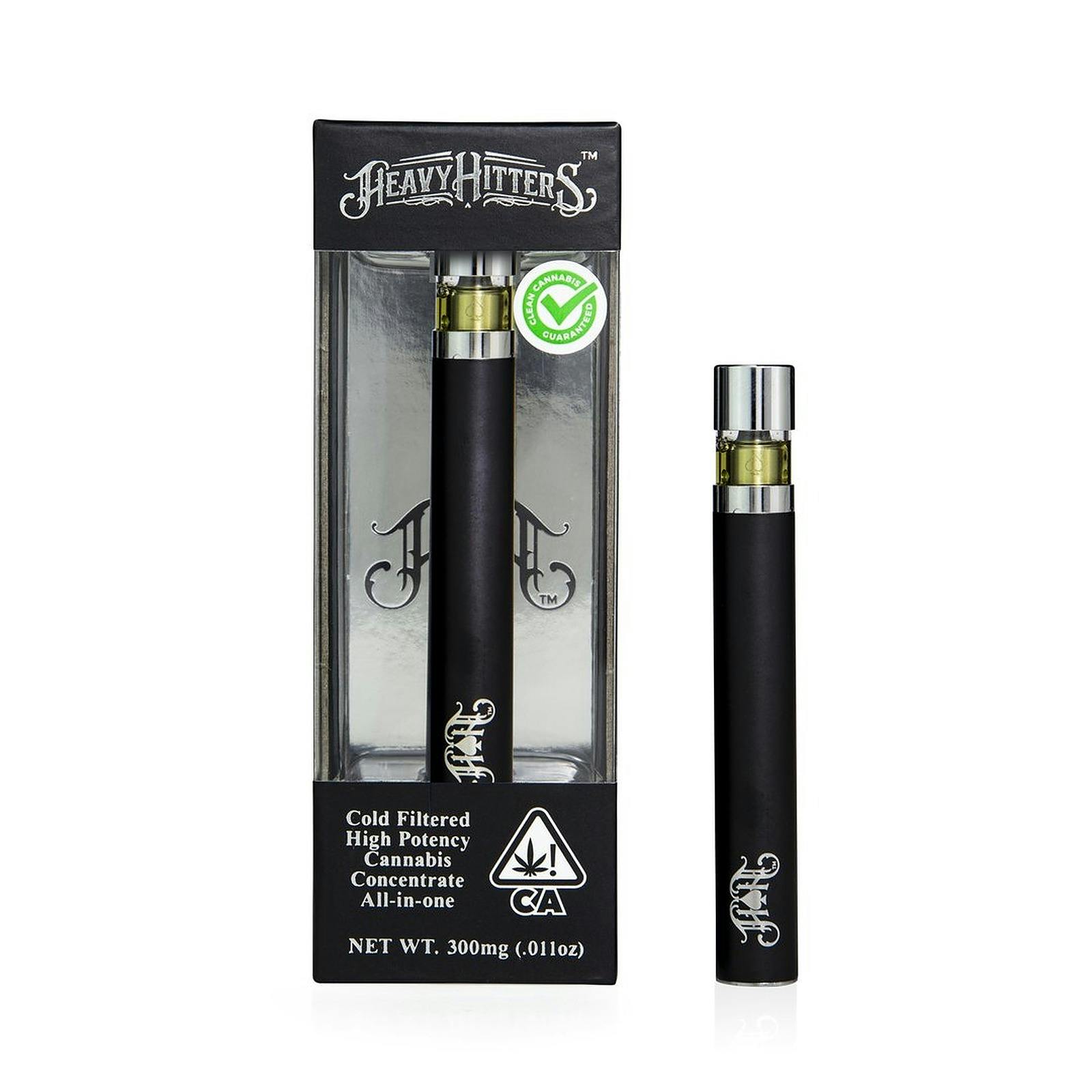 Heavy Hitters: Banana OG ULTRA AIO Disposable Pen 0.3g (Hybrid) | Leafly
