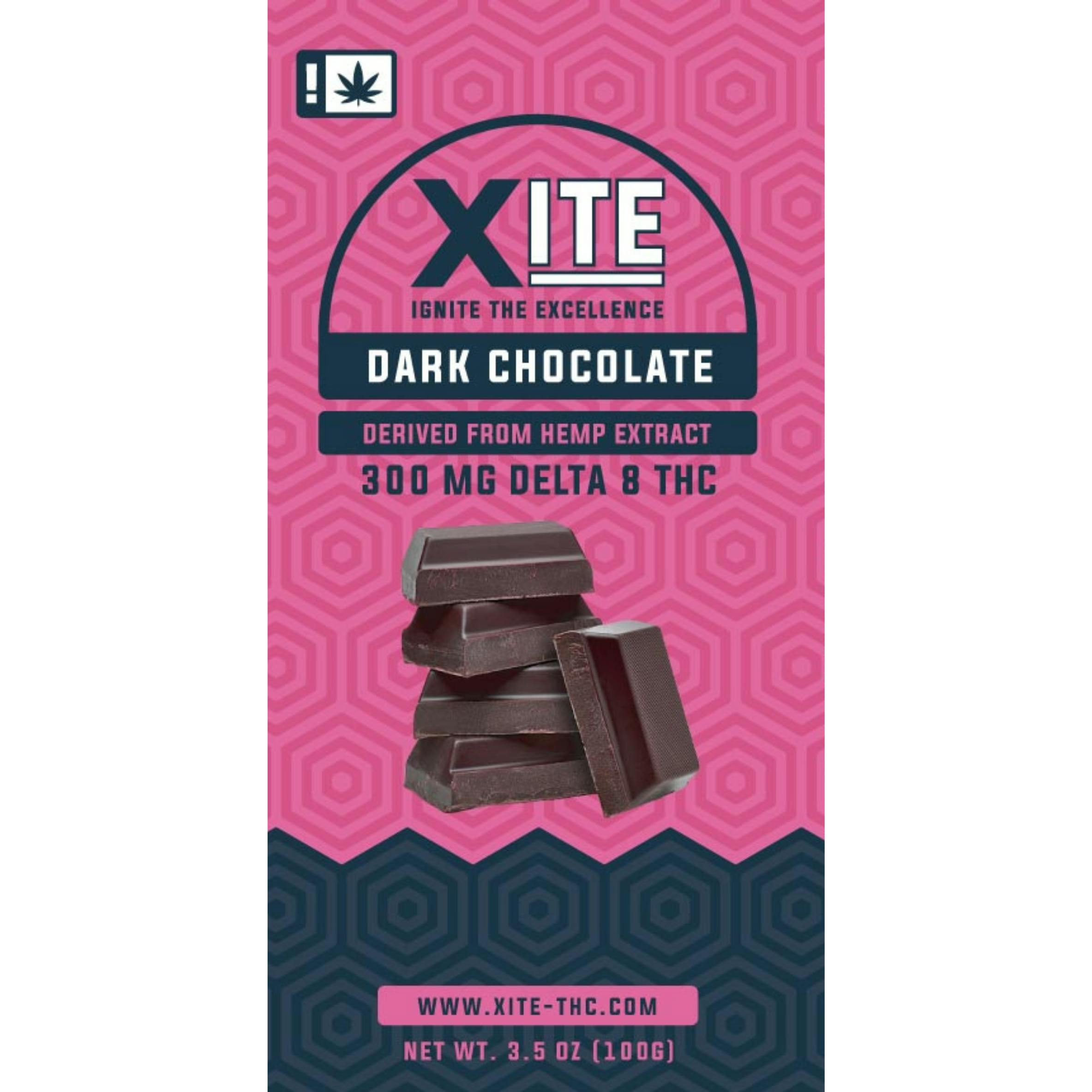 XITE: Delta-8 THC Dark Chocolate Bar 300mg | Leafly XITE: Delta-8 THC Dark Chocolate Bar 300mg | Leafly