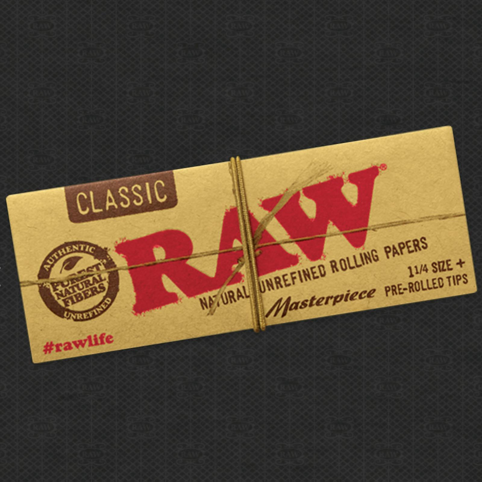 Raw Classic Masterpiece Rolling Papers 125 Leafly